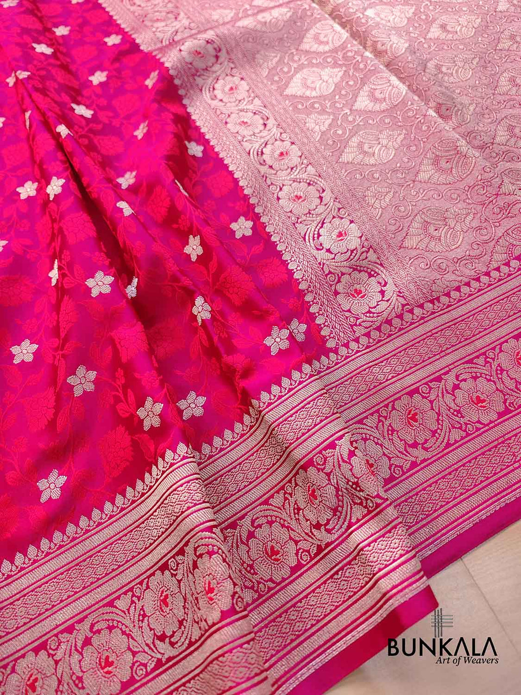 Buy Banarasi Mashru Silk Sarees Online at Bunkala - Elevate Your Style ...