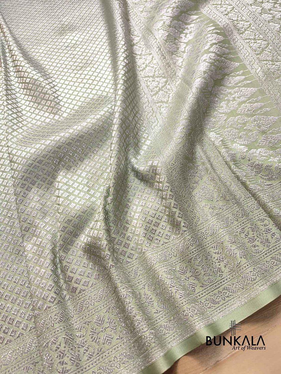 Buy Banarasi Mashru Silk Sarees Online at Bunkala - Elevate Your Style ...