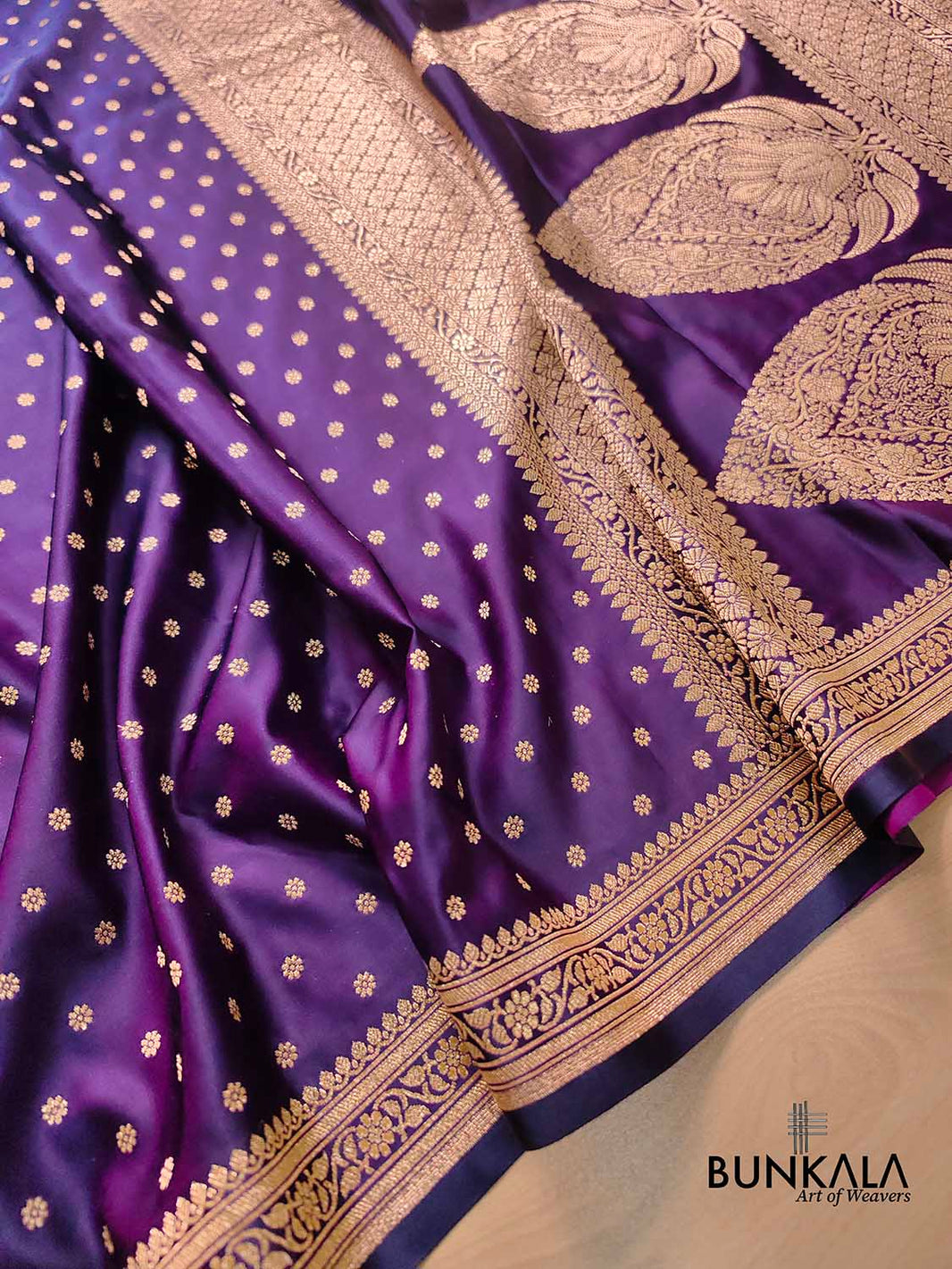 Buy Banarasi Mashru Silk Sarees Online at Bunkala - Elevate Your Style ...
