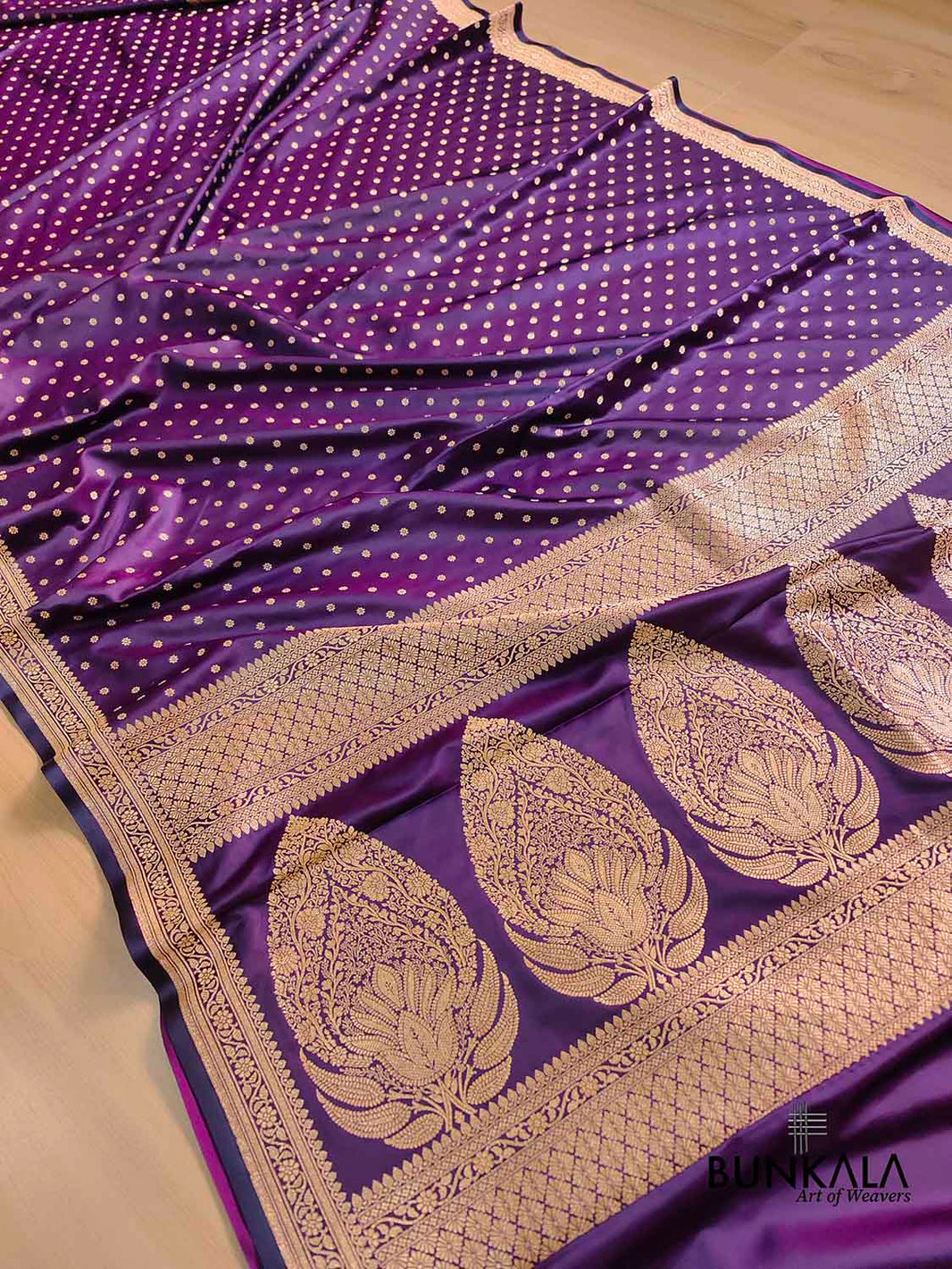 Buy Banarasi Mashru Silk Sarees Online at Bunkala - Elevate Your Style ...