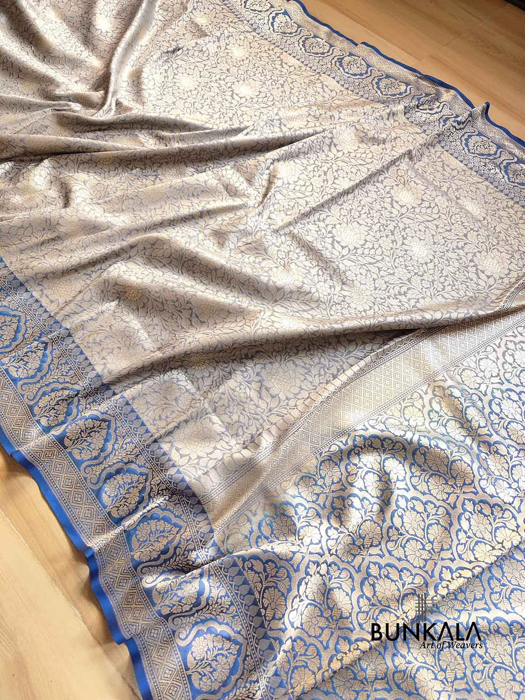 Buy Best Grey Colour Sarees For Women Wear Online in India - Bunkala ...
